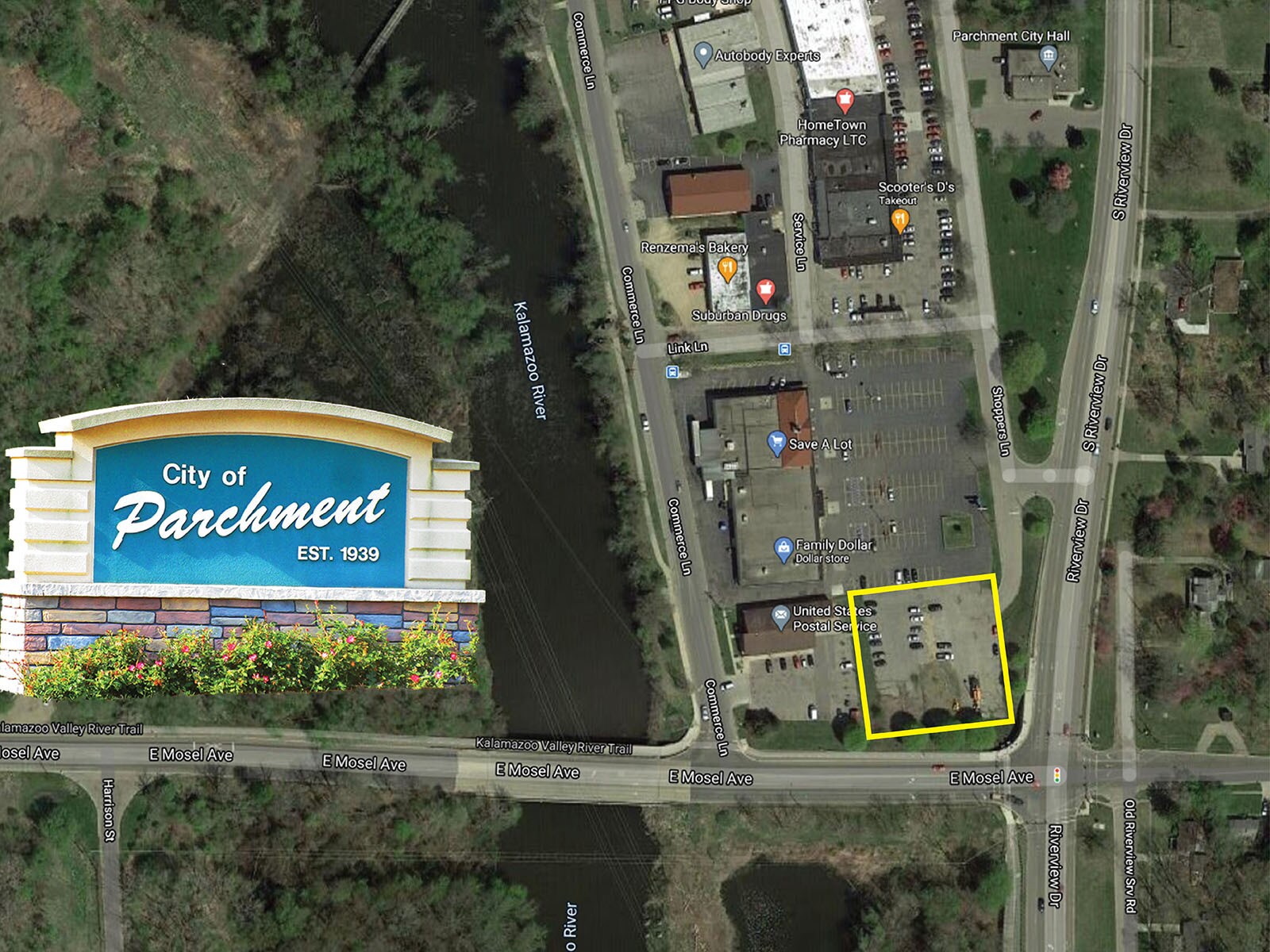 850 S Riverview Dr Parchment, MI 49004 - Land Property for Lease on ...