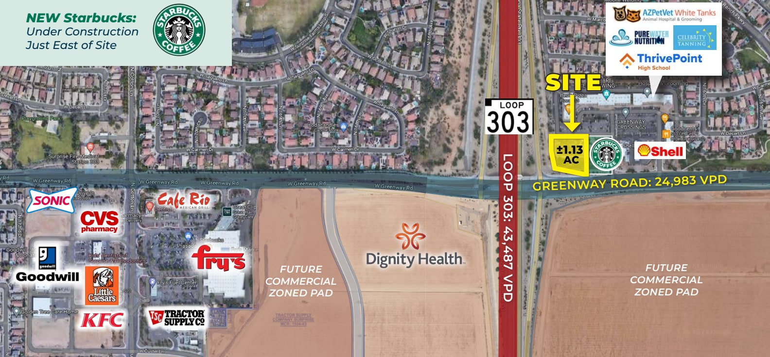 Street Map Of Surprise Az