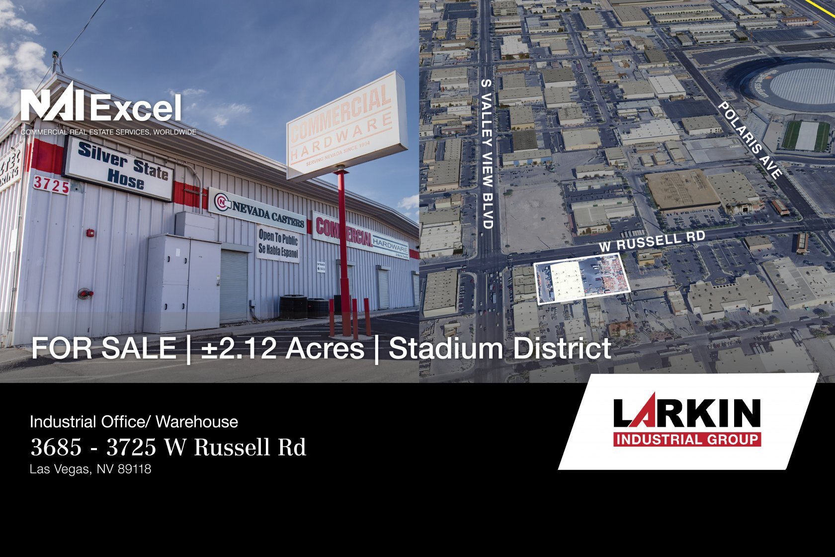 3725 W Russell Rd Las Vegas, NV 89118 - Industrial Property for Lease ...