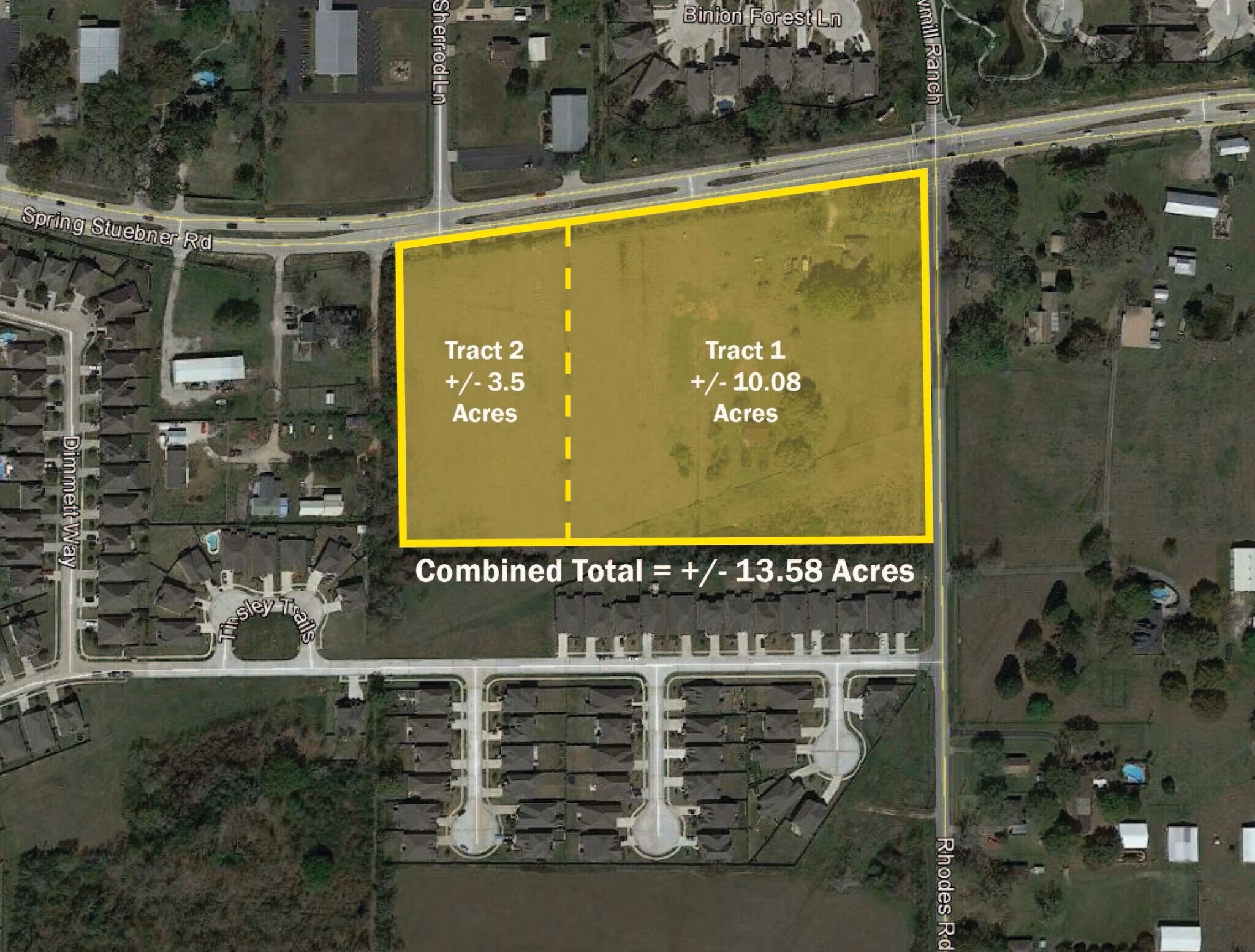 0 Spring Stuebner & Rhodes Rd Spring, TX 77389 - Land Property for Sale ...