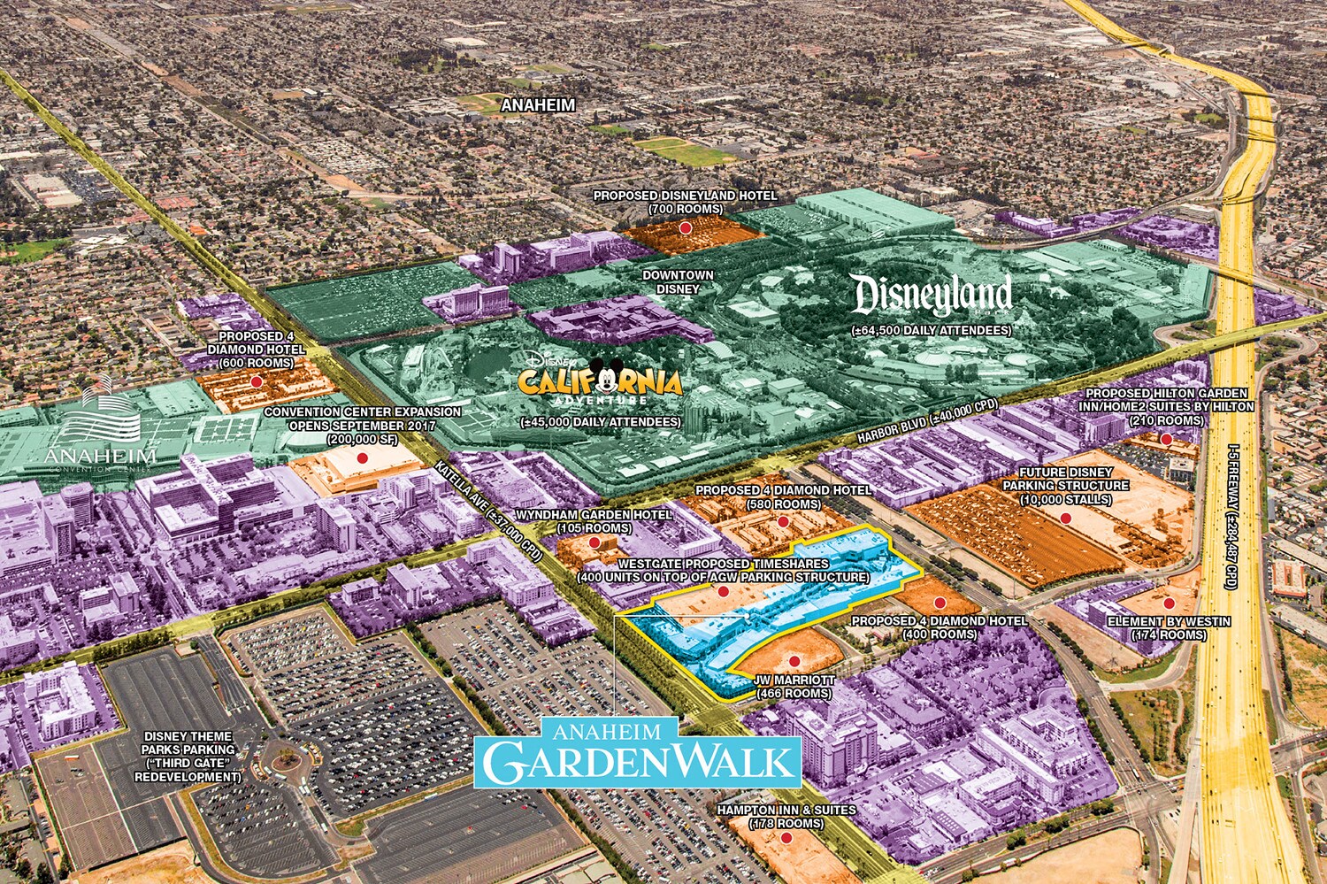 400 W Disney Way Anaheim, CA 92802 - Shopping Center Property for Lease ...