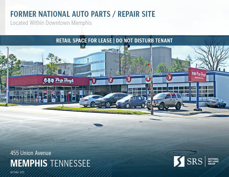 455 Union Ave Memphis, TN 38103 - Retail Property for Lease on Showcase.com